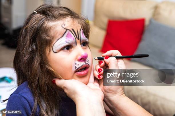 Girl Werewolf Eye Makeup