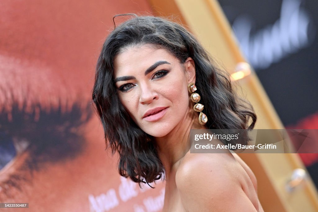 Jessica Szohr Attends The Los Angeles Premiere Of Netflixs New Film