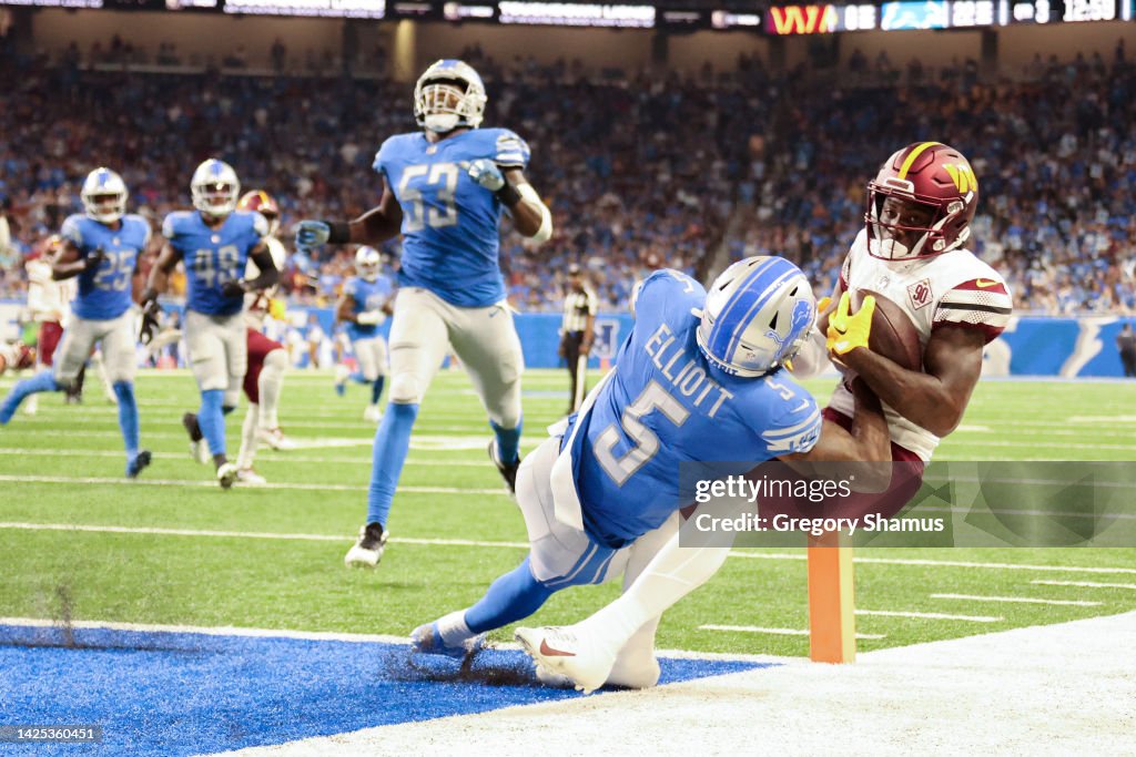 Curtis Samuel Of The Washington Commanders Catches A Touchdown News