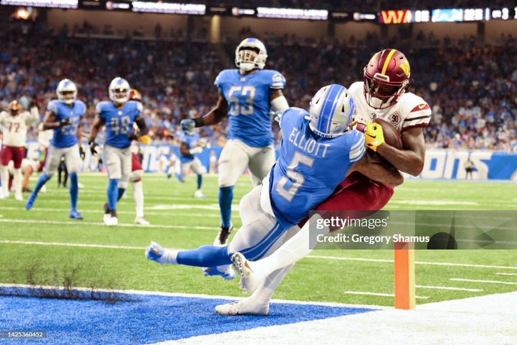 Curtis Samuel Of The Washington Commanders Catches A Touchdown News