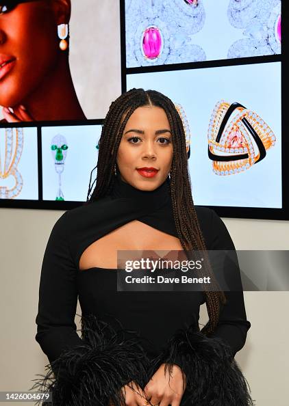 Nicôle Lecky Attends A Preview Cocktail Reception For Brilliant