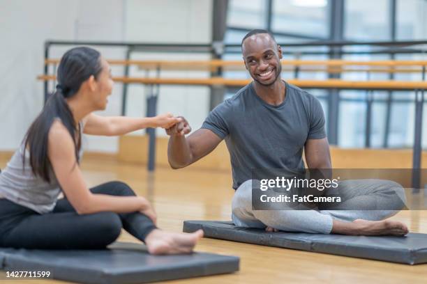 Fist Bump Gym Photos And Premium High Res Pictures Getty Images