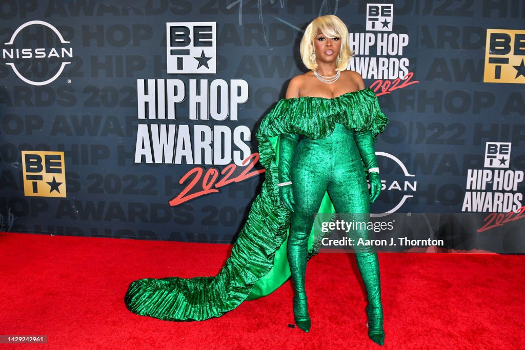 Remy Ma Attends The 2022 Bet Hip Hop Awards At Cobb Energy Performing