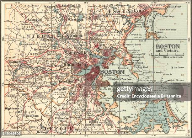 Essex County Massachusetts Map Photos And Premium High Res Pictures Getty Images