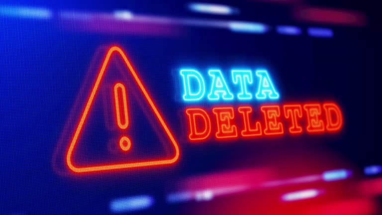 Data Deleted Warning Alert Screen loop Blinking glitch Animation. 동영상 ... Data Deleted Warning Alert Screen loop Blinking glitch Animation. 동영상 ...