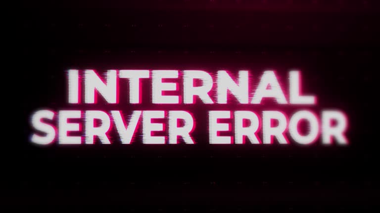 Internal Server Error Warning Alert Error Message flashing on Screen ... Internal Server Error Warning Alert Error Message flashing on Screen ...