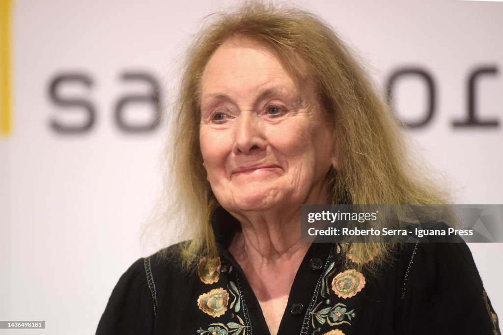 Literature Nobel Prize laureate Annie Ernaux attends a public... News ... Literature Nobel Prize laureate Annie Ernaux attends a public... News ...