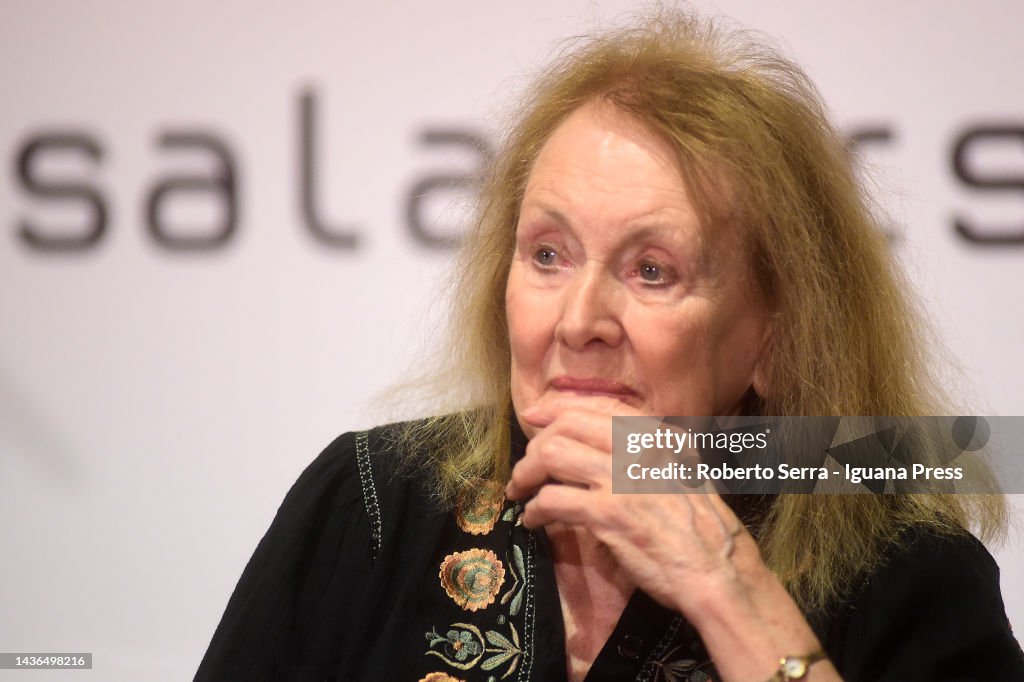 Literature Nobel Prize laureate Annie Ernaux attends a public... News ... Literature Nobel Prize laureate Annie Ernaux attends a public... News ...