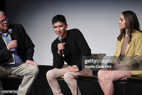 Chris Auer, David Siev, and Kat Vasquez speak onstage about the film ... Chris Auer, David Siev, and Kat Vasquez speak onstage about the film ...