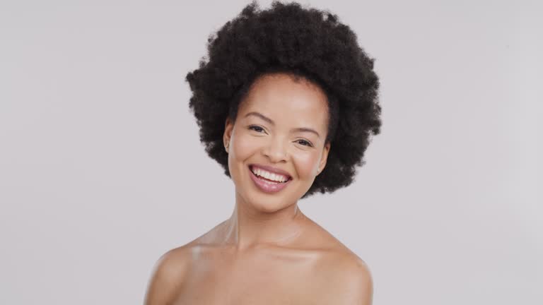 228 Black Woman Afro Spa Skin Stock Videos Footage And 4k Video Clips