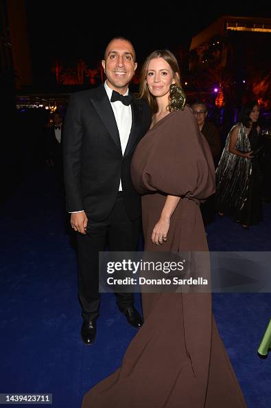 Sean Rad And Lizzie Grover Rad Attend The 2022 Lacma Art Film Gala