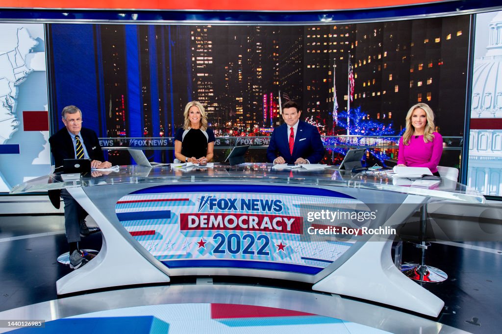 Brit Hume Martha Maccallum Bret Baier And Dana Perino Host Fox News