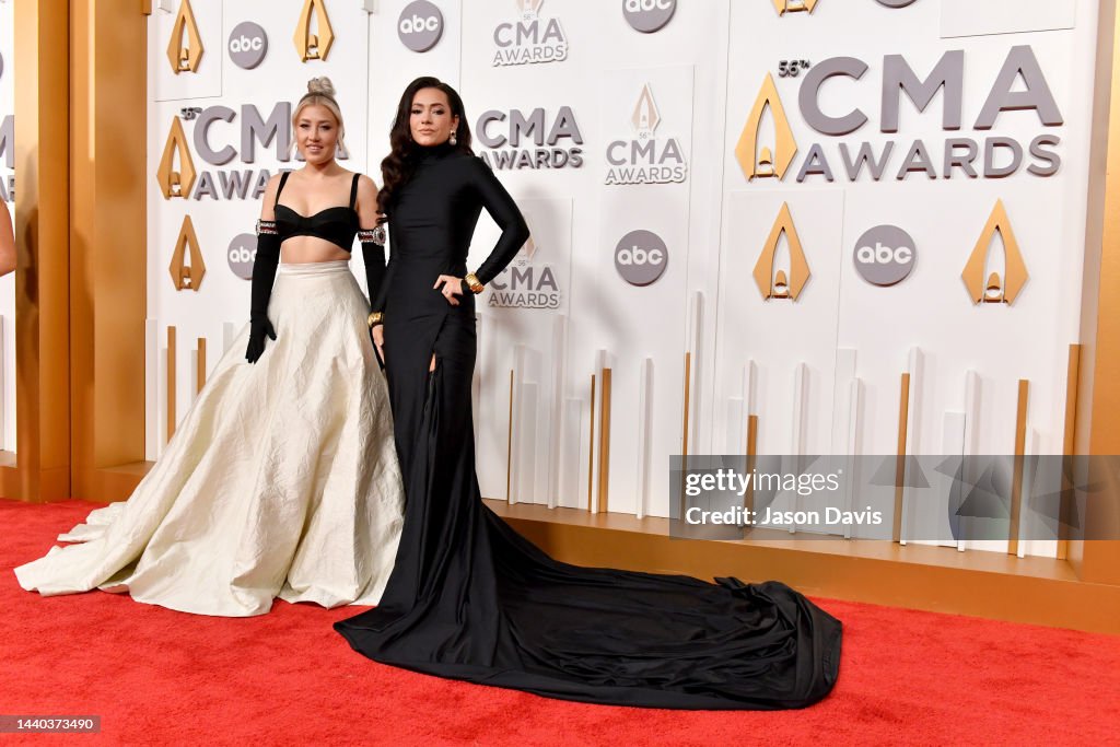 Maddie Font and Tae Kerr of Maddie & Tae attend The 56th Annual CMA ... Maddie Font and Tae Kerr of Maddie & Tae attend The 56th Annual CMA ...