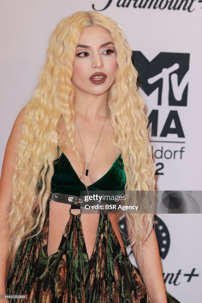 Ava Max During The 2022 Mtv Europe Music Awards At The Psd Bank Dome