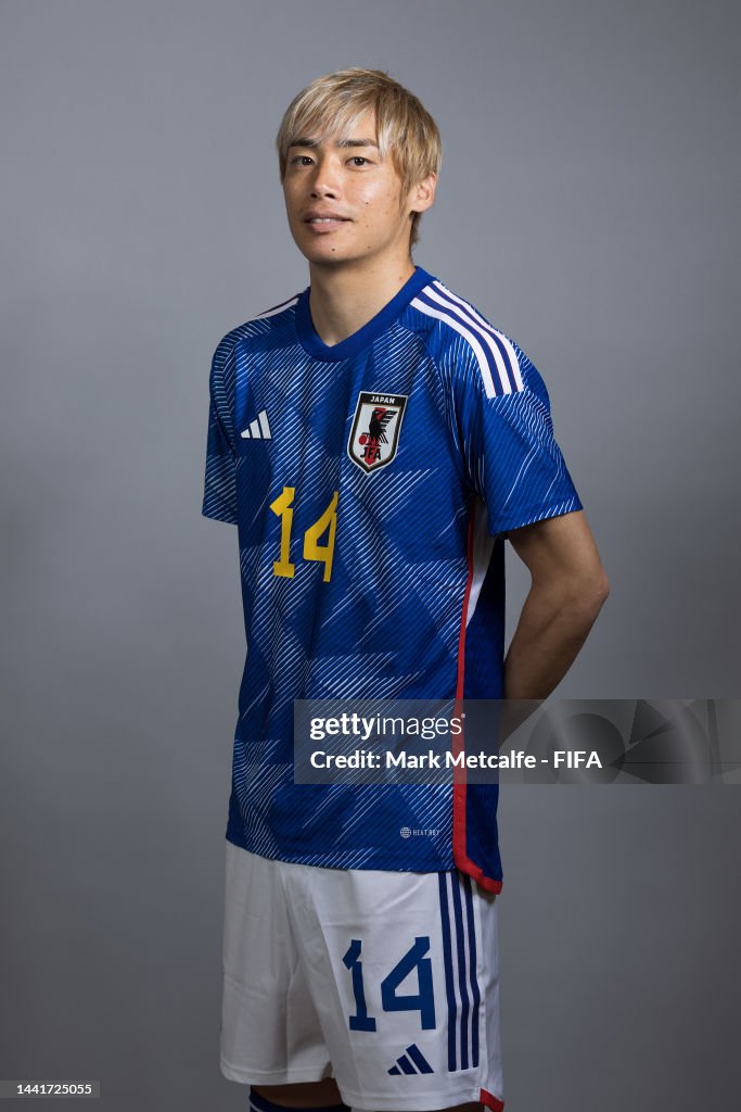 Junya Ito Of Japan Poses During The Official Fifa World Cup Qatar News Photo Getty Images