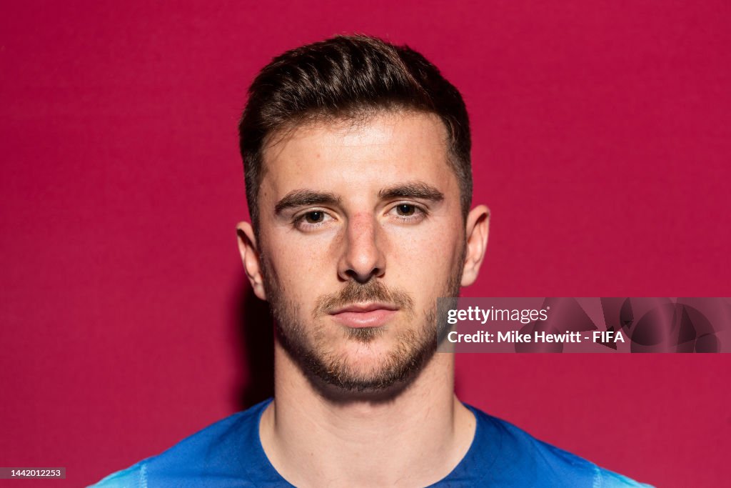 Mason Mount Of England Poses During The Official Fifa World Cup Qatar