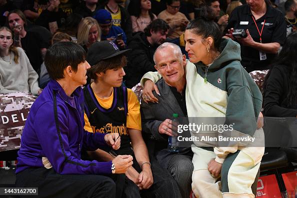 Anthony Kiedis His Son Everly Bear Kiedis Flea And Melody Ehsani