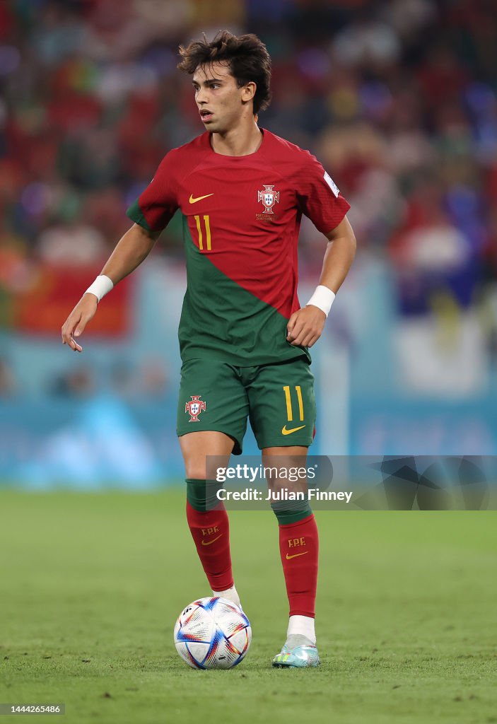 Joao Felix Of Portugal During The Fifa World Cup Qatar 2022 Group H