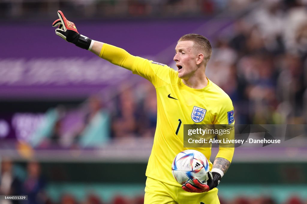 Jordan Pickford Of England During The Fifa World Cup Qatar 2022 Group