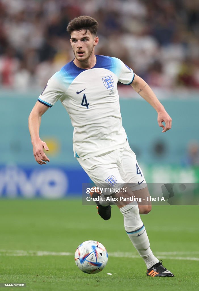 Declan Rice Of England During The Fifa World Cup Qatar 2022 Group B