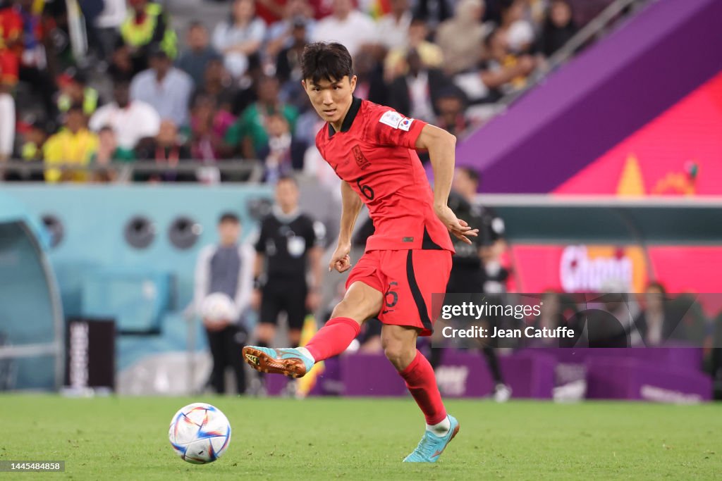 Hwang In Beom Of South Korea During The Fifa World Cup Qatar 2022