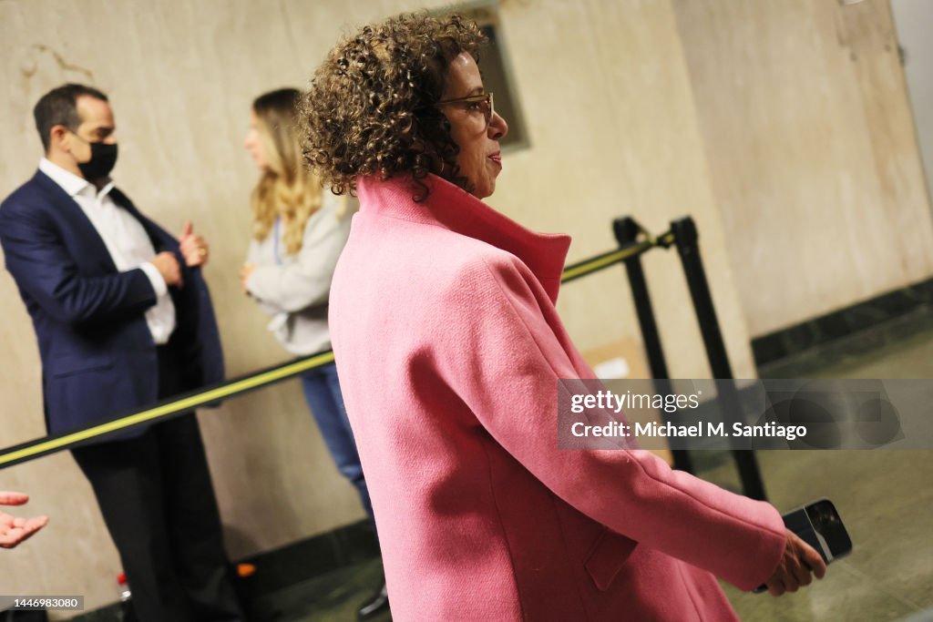 Trump Organization Attorney Susan Necheles Arrives After A Lunch