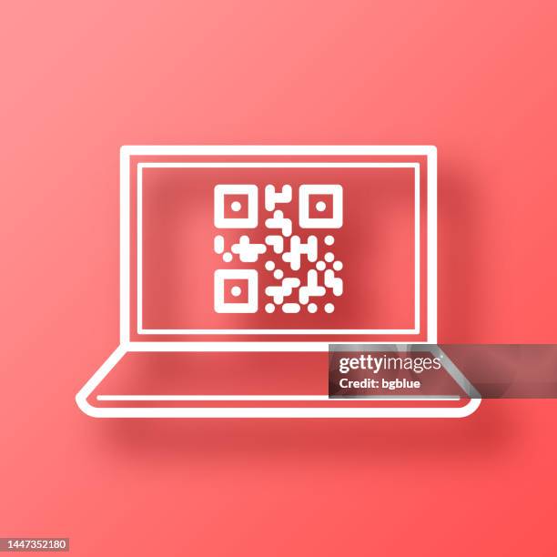 70 Qr Code Scanning Red High Res Illustrations Getty Images