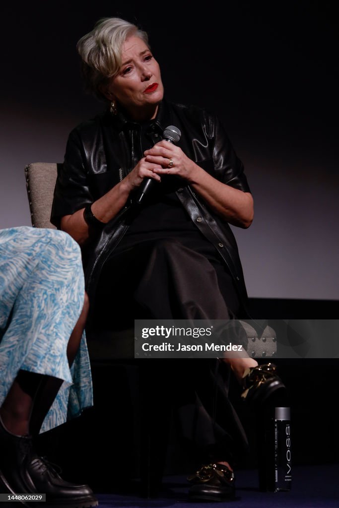 Emma Thompson Speaks During The Good Luck To You Leo Grande Qanda News Photo Getty Images