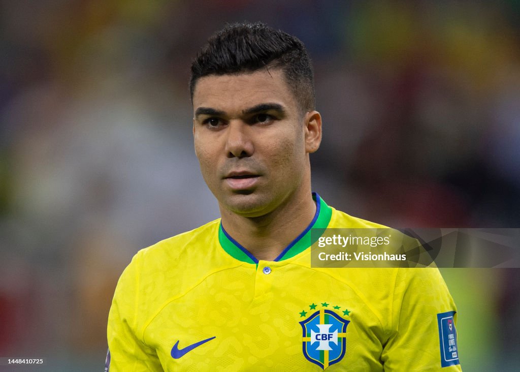 Casemiro Of Brazil During The Fifa World Cup Qatar 2022 Quarter Final
