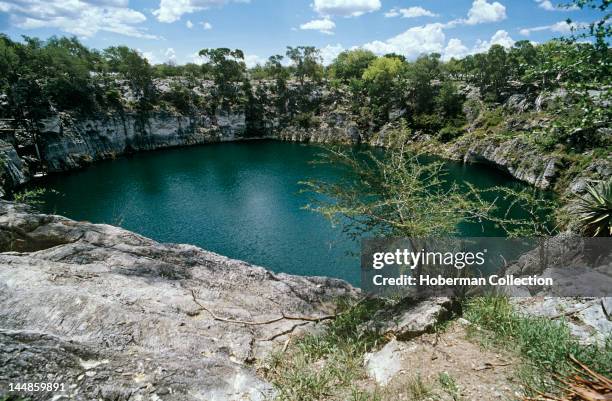 Otjikoto Lake Photos And Premium High Res Pictures Getty Images