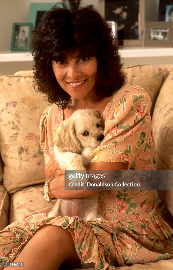 American Actress Singer And Author Adrienne Barbeau Poses For A
