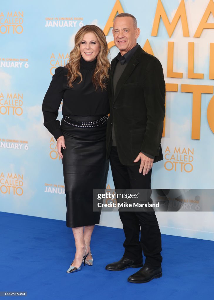 Rita Wilson And Tom Hanks Attend The A Man Called Otto Photocall At News Photo Getty Images