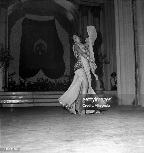 Samia Gamal Dances A Belly Dance At Franco Egyptian Gala In Deauville News Photo Getty Images