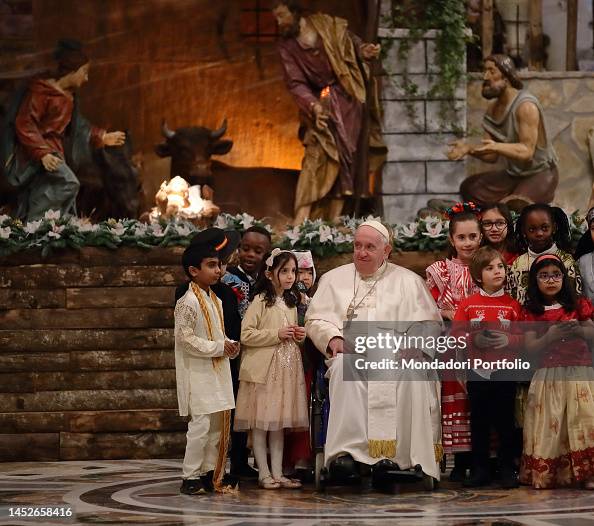Pope Francis Presides Over The Christmas Eve Mass In The Vatican News Photo Getty Images