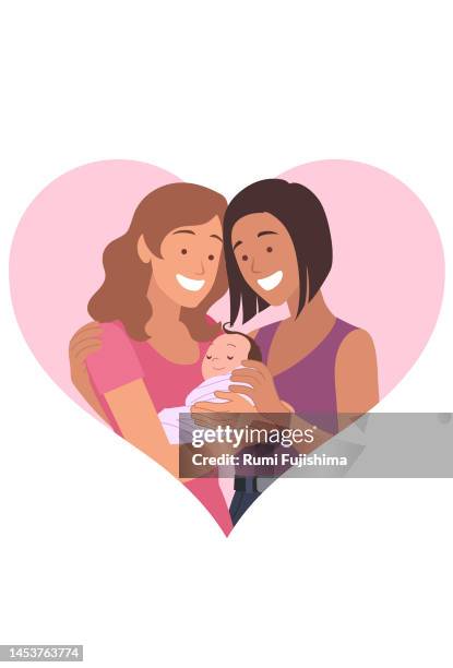 Lesbian Cuddle High Res Illustrations Getty Images