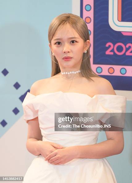 South Korean Actor Jung Ji So Attends The Photocall For The 2022 Mbc News Photo Getty Images