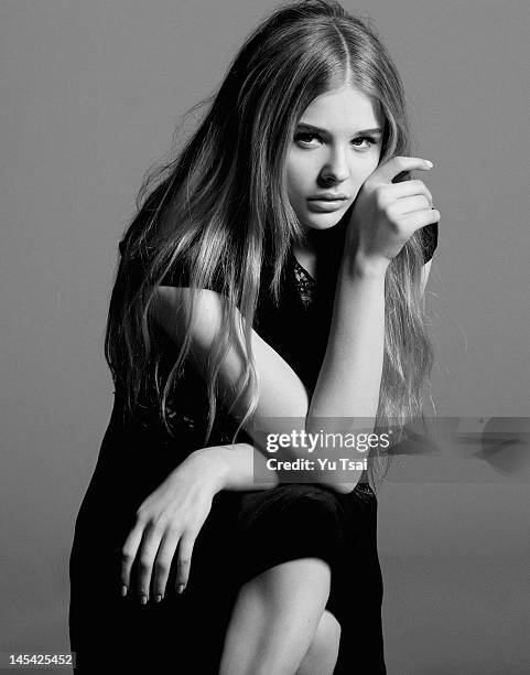 Chloe Moretz Flaunt April Photos And Premium High Res Pictures Getty