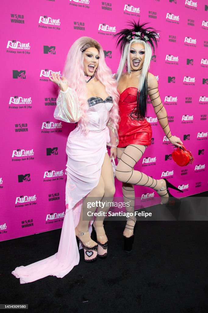 Sugar And Spice Attend The Rupauls Drag Race Season 15 Premiere At