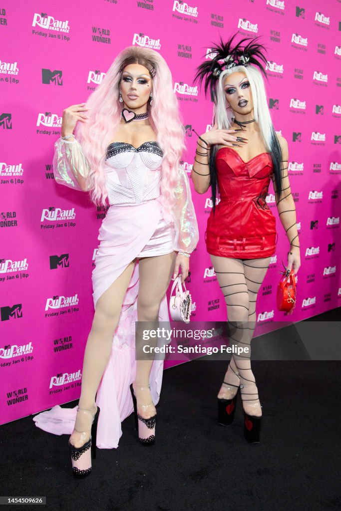 Sugar And Spice Attend The Rupauls Drag Race Season 15 Premiere At