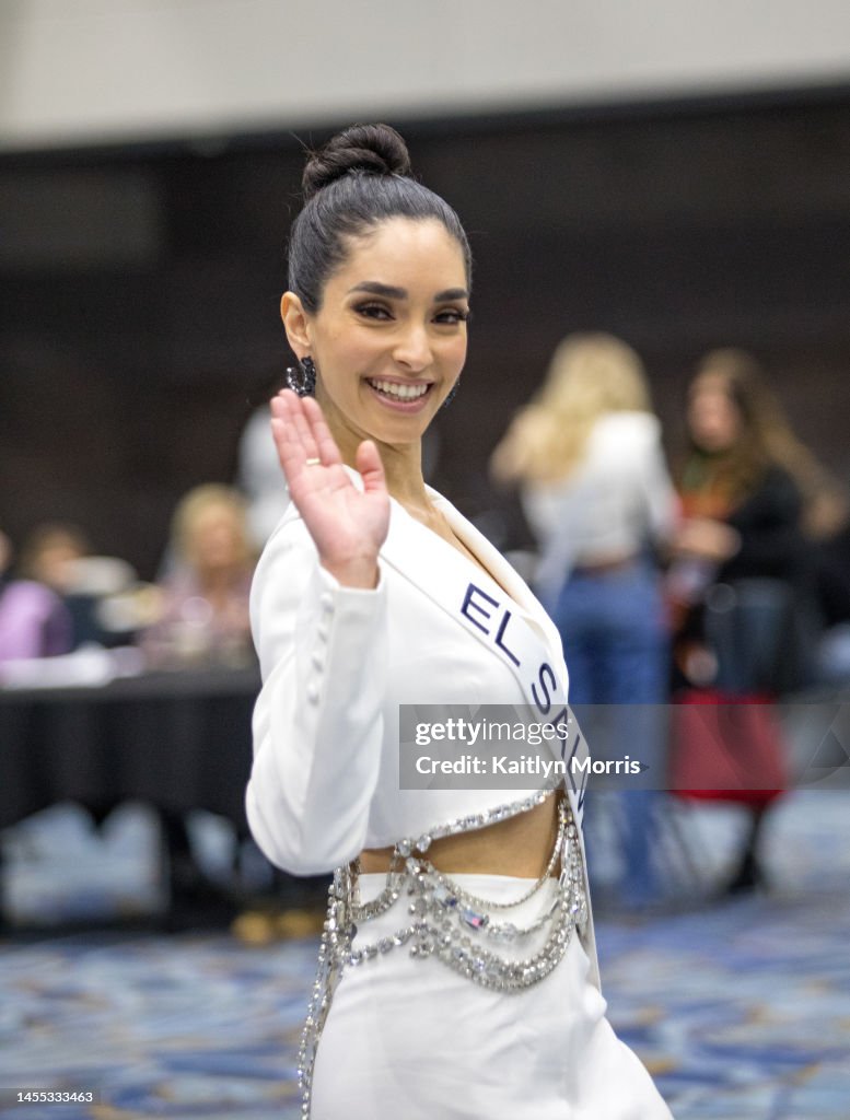 Miss Universe Delegate Alejandra Guajardo Sada Of El Salvador Attends
