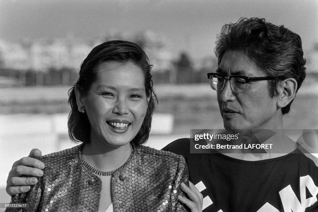 Le Réalisateur Nagisa Oshima Et Lactrice Japonaise Eiko Matsuda Lors News Photo Getty Images
