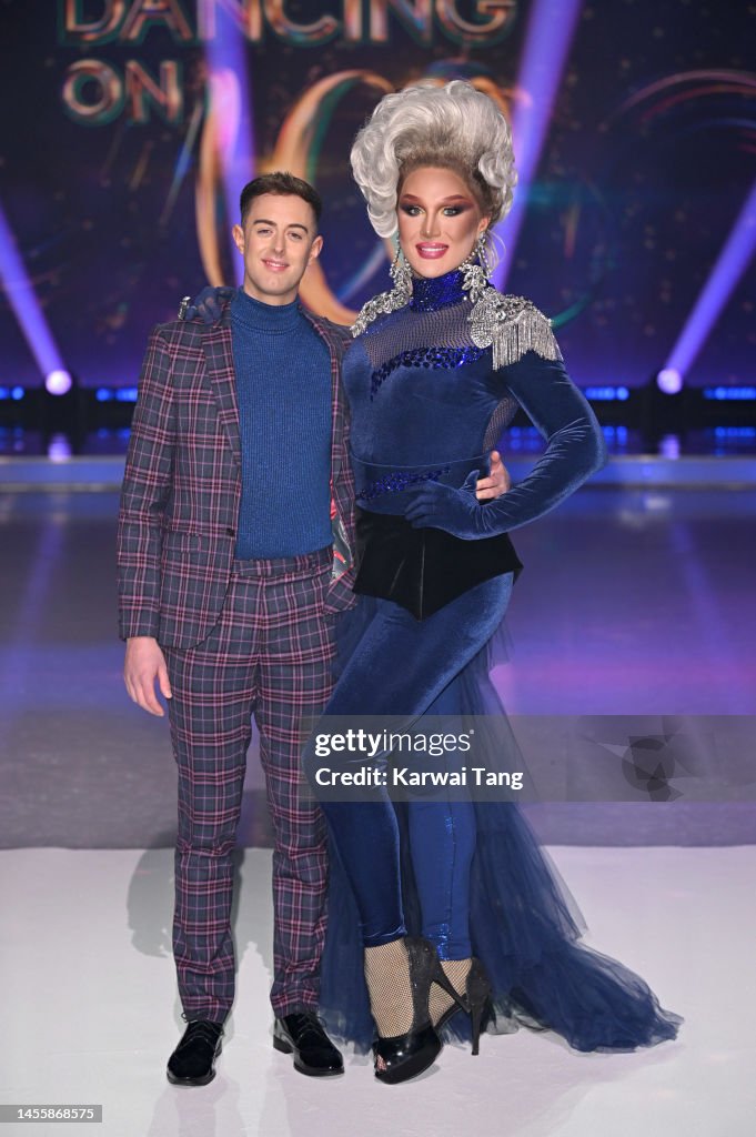 Colin Grafton And The Vivienne Attend The Dancing On Ice Series 15