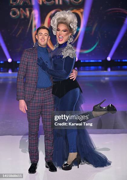 Colin Grafton And The Vivienne Attend The Dancing On Ice Series 15
