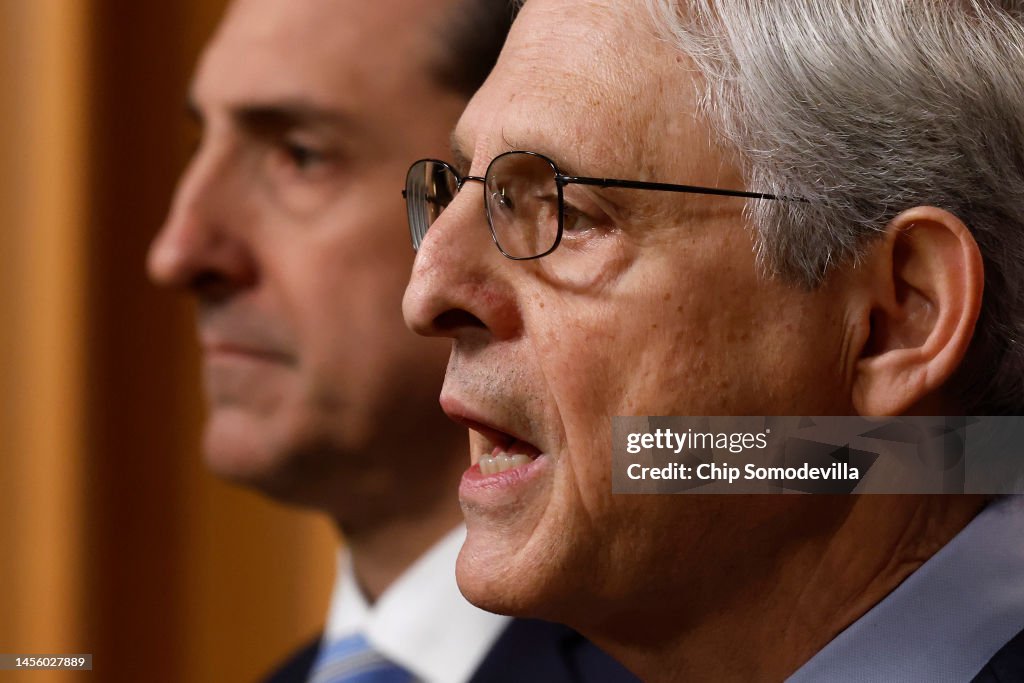 U S Attorney General Merrick Garland Is Joined By U S Attorney For