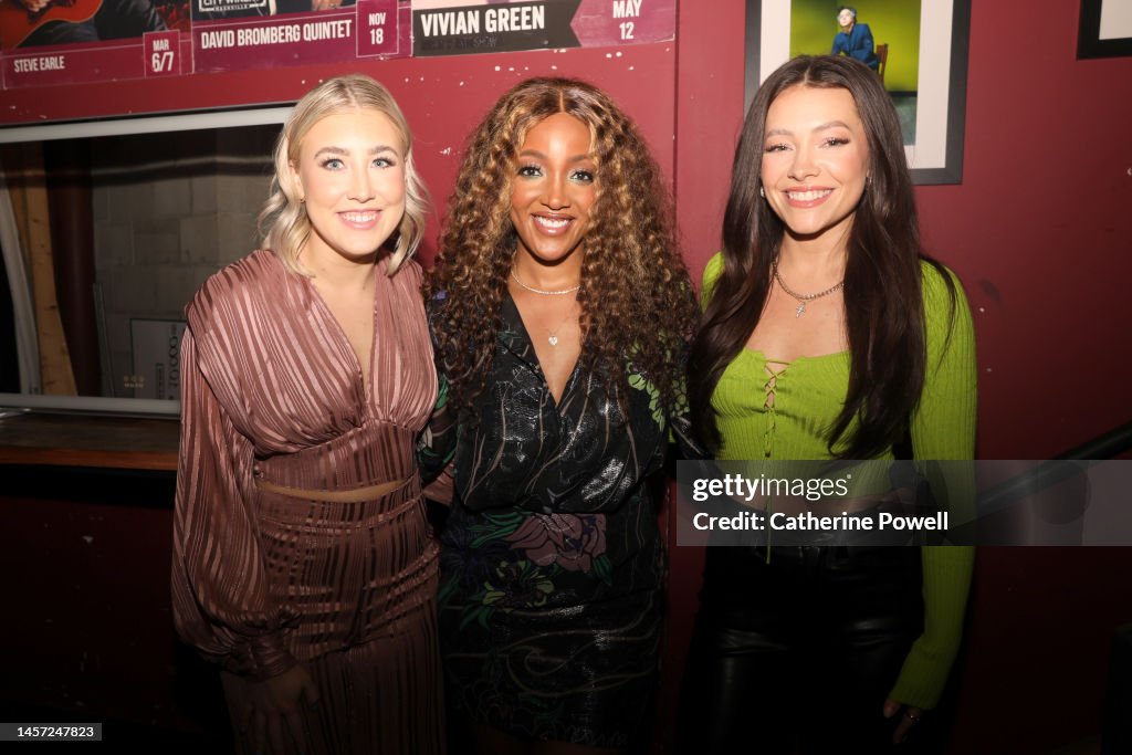 Maddie Font and Tae Kerr of Maddie and Tae and Mickey Guyton attend ... Maddie Font and Tae Kerr of Maddie and Tae and Mickey Guyton attend ...