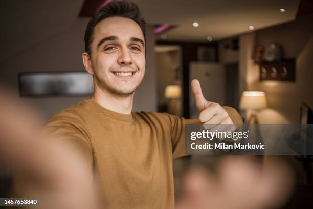 Man Selfie At Home Photos And Premium High Res Pictures Getty Images