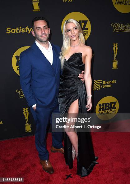 Kenna James And Guest Attend The 2023 Xbiz Awards Held At Hollywood