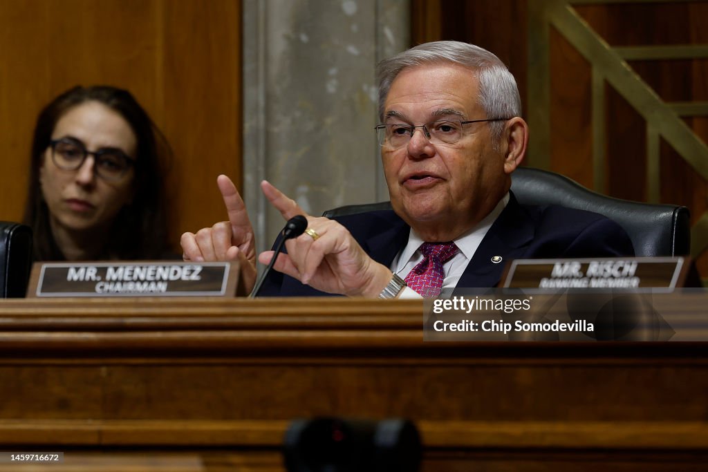 Senate Foreign Relations Committee Chairman Robert Menendez Questions