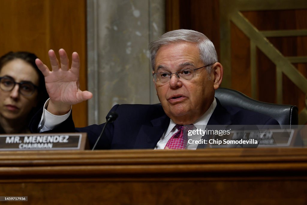 Senate Foreign Relations Committee Chairman Robert Menendez Questions