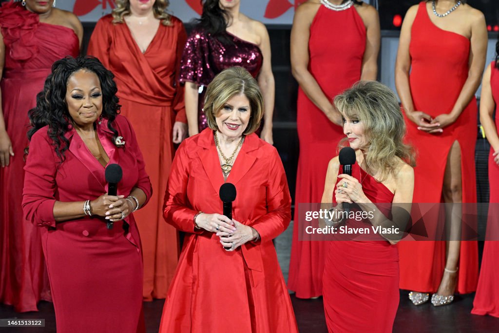 Star Jones America Heart Association Ceo Nancy Brown And Susan